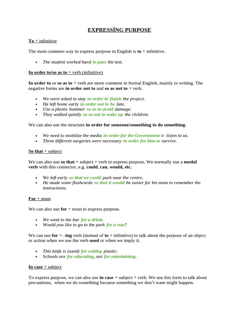 EXPRESSİNG-PURPOSE | PDF