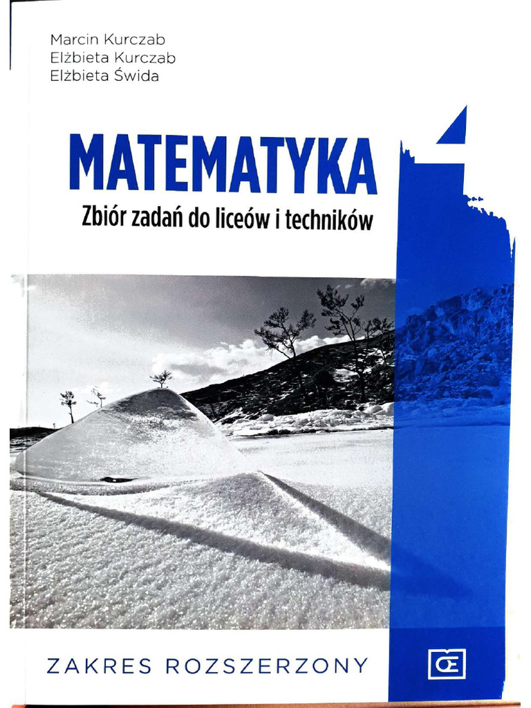 Matematyka 4 Zbior Zadan Poziom Rozszerzony Oficyna Edukacyjna ...