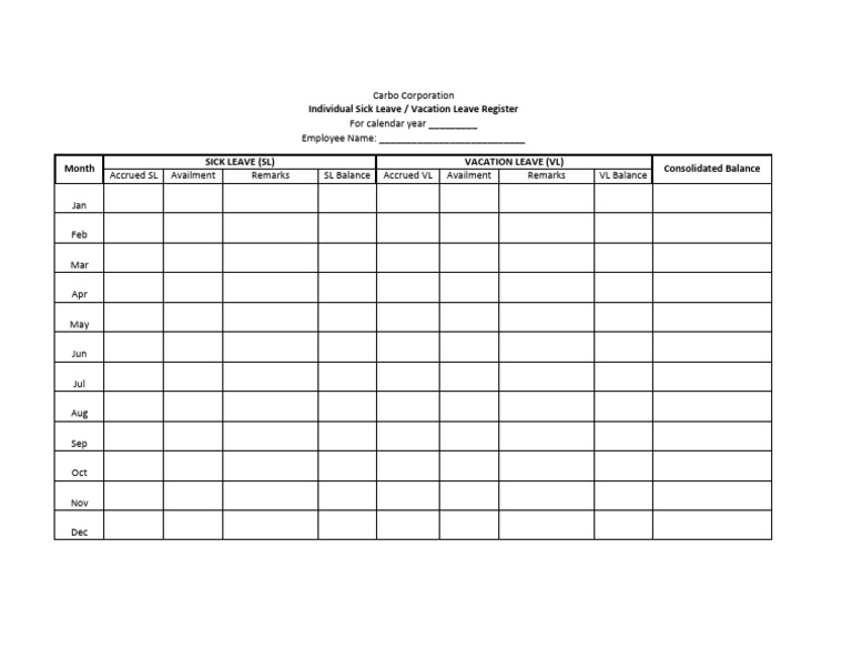 SL VL Register Form | PDF | Finance & Money Management