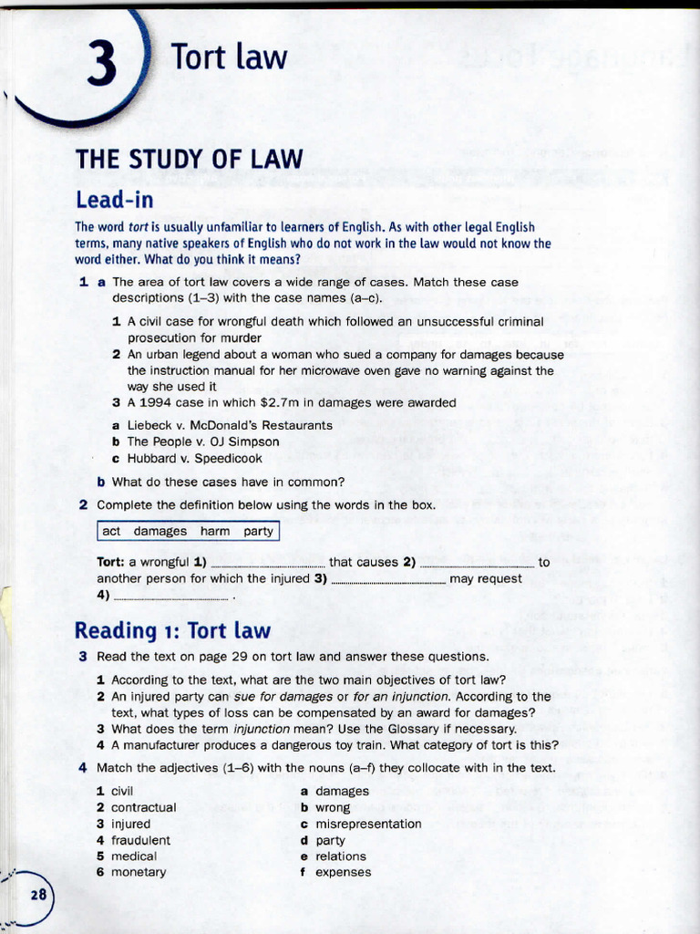 Tort Law | PDF
