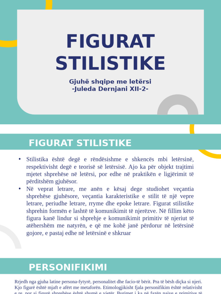 Figurat Stilistike | PDF