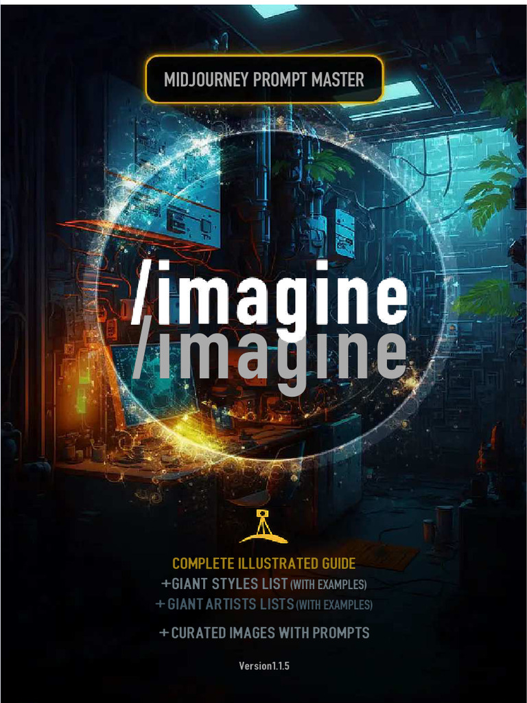 PDF Midjourney Prompts Master Guide V 115 Compress | PDF | Paintings | Macro Photography