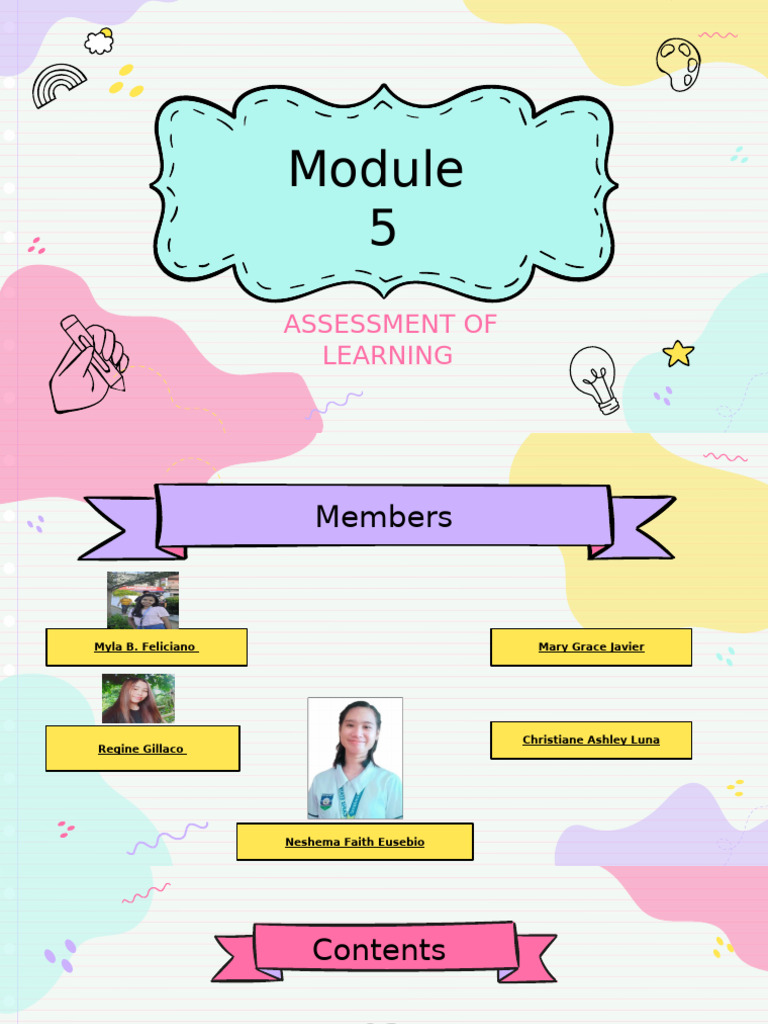 The Teaching of Science Module 5. | PDF | Educational Assessment ...