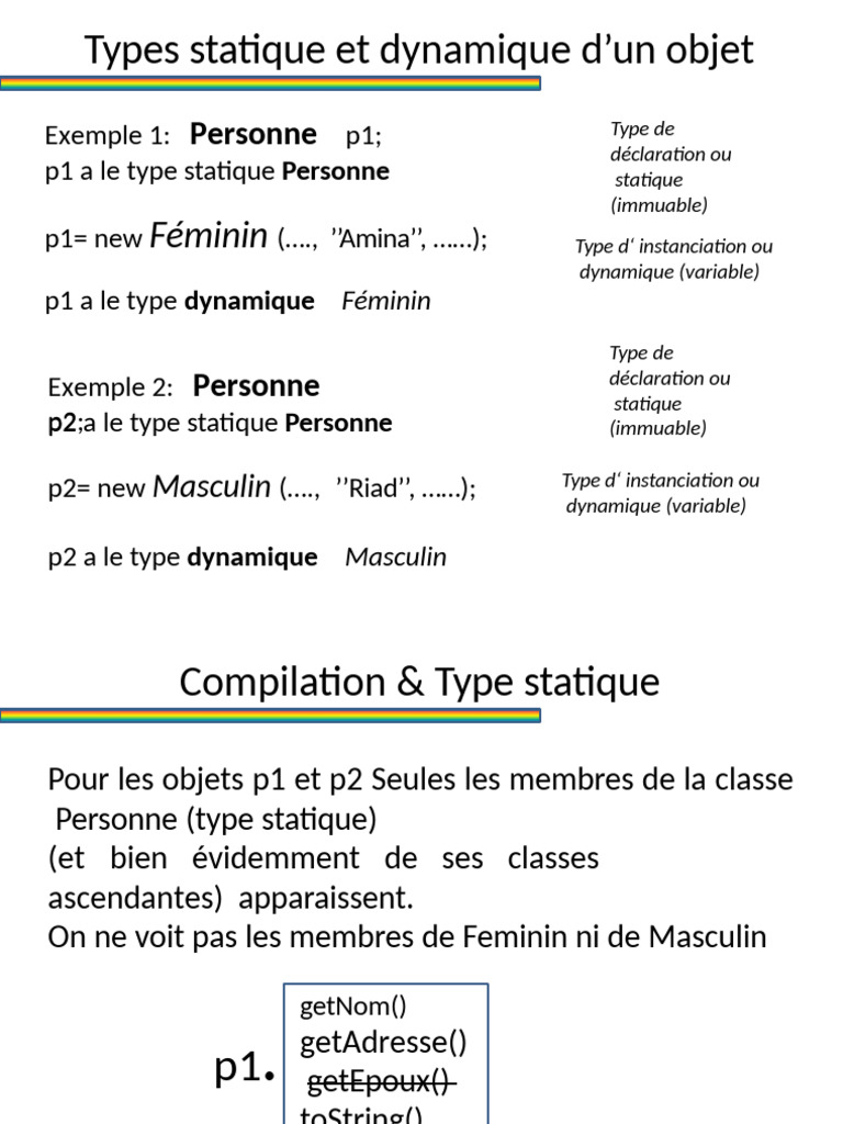Cours POO Complet - Mosteghanemi - Copie 1 | PDF | Classe (informatique) | Interface (Informatique)