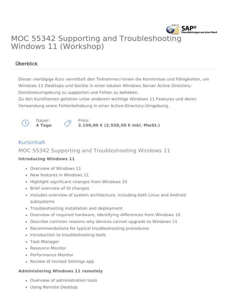 Moc 55342 | PDF | Microsoft Windows | Group Policy
