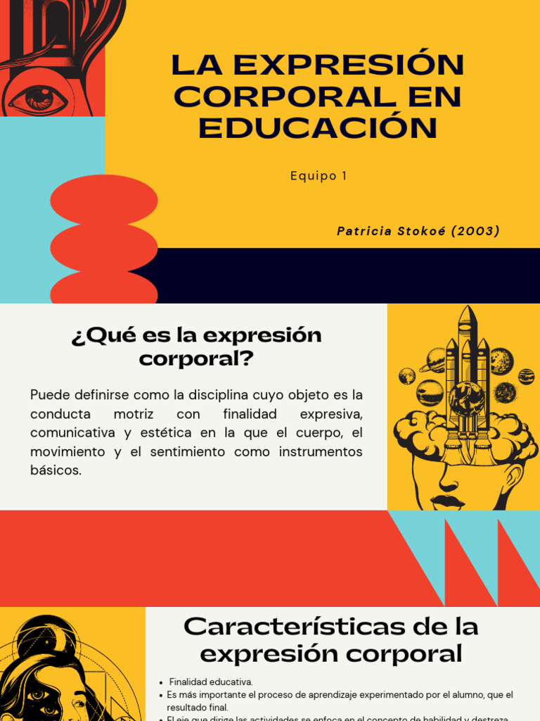 Expresión Corporal en Educación Física | PDF | Lenguaje corporal ...
