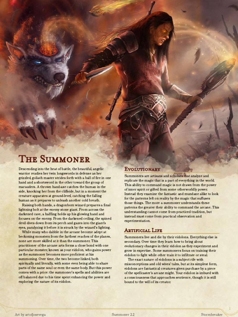 5e_Summoner_Class | PDF