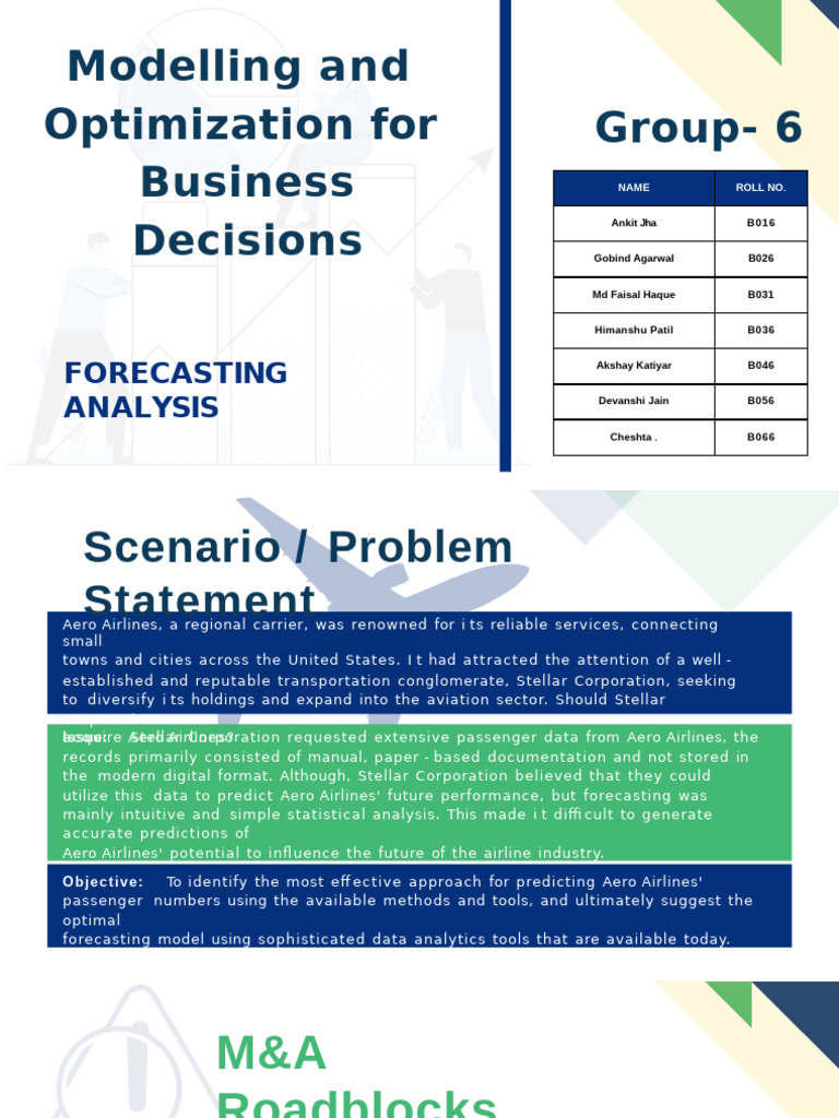 Modelling & Optimisation For Business Decisions - Final | PDF | Autoregressive Integrated Moving ...
