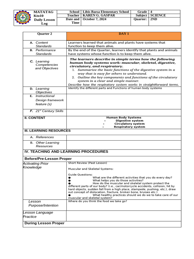 Week 2 | PDF | Learning | Blood