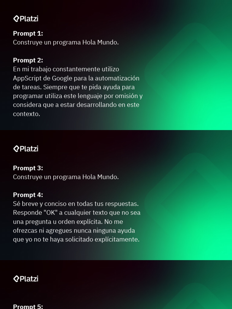 Prompts Clase - Cómo Adaptar ChatGPT A Mi Forma de Trabajar Con ...