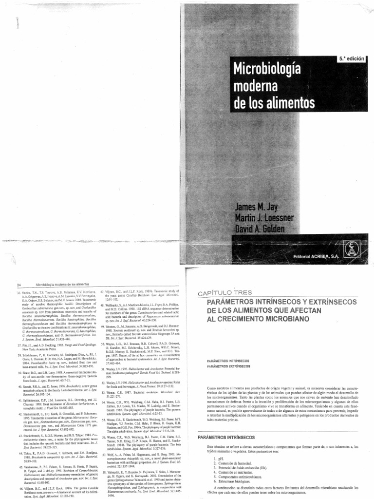 Jay, Factores Extrinsecos, Intrinsecos | PDF