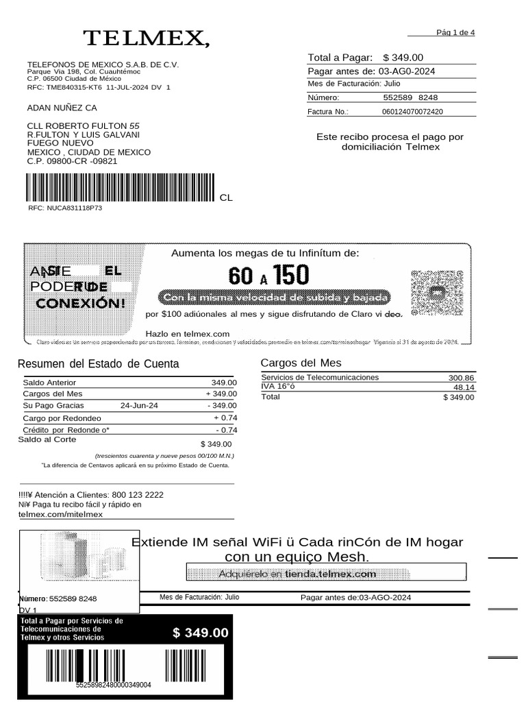 Recibo Jul1 | PDF