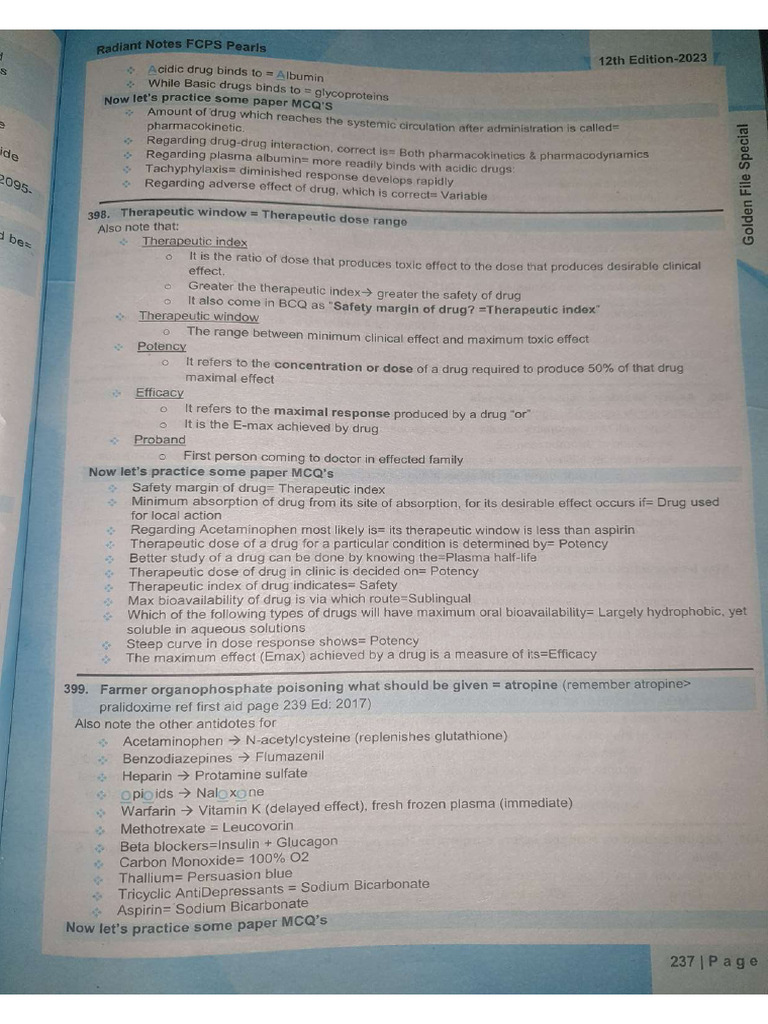 Rafi Pharma Fcps | PDF
