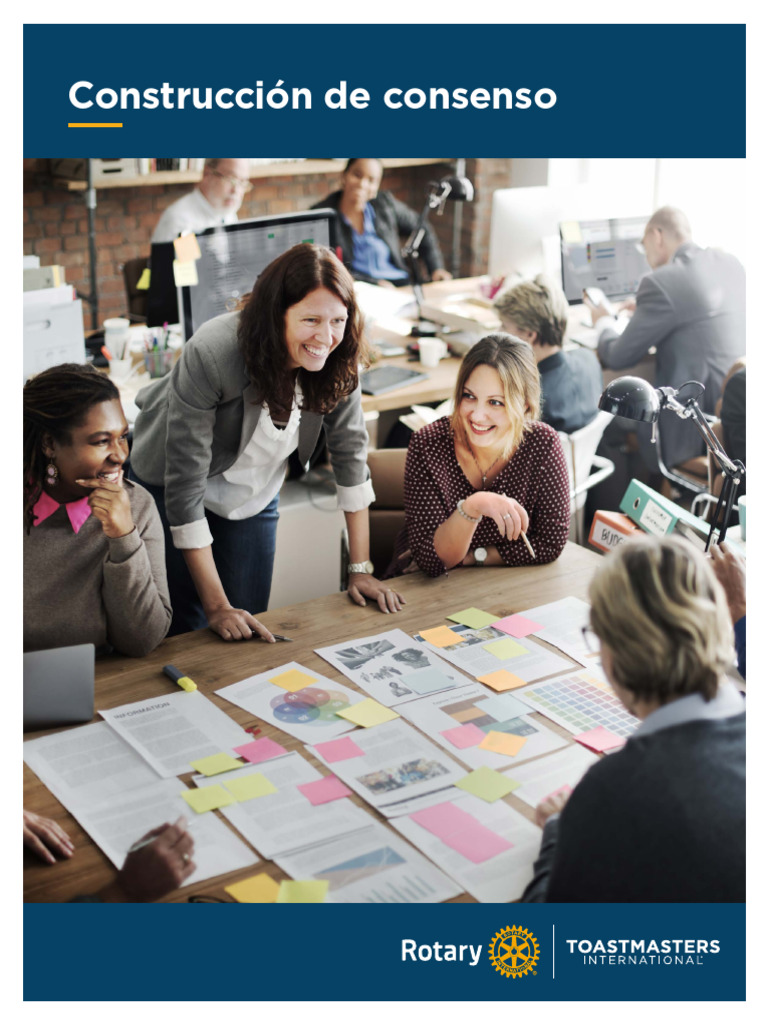 Toastmasters R8 Building Consensus | PDF | Toma de decisiones por consenso | Toma de decisiones