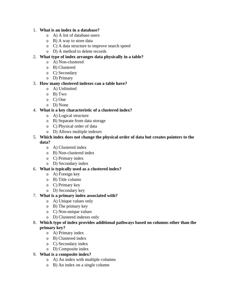 Study Questions DP Grade 12 | PDF | Computer Virus | Database Index