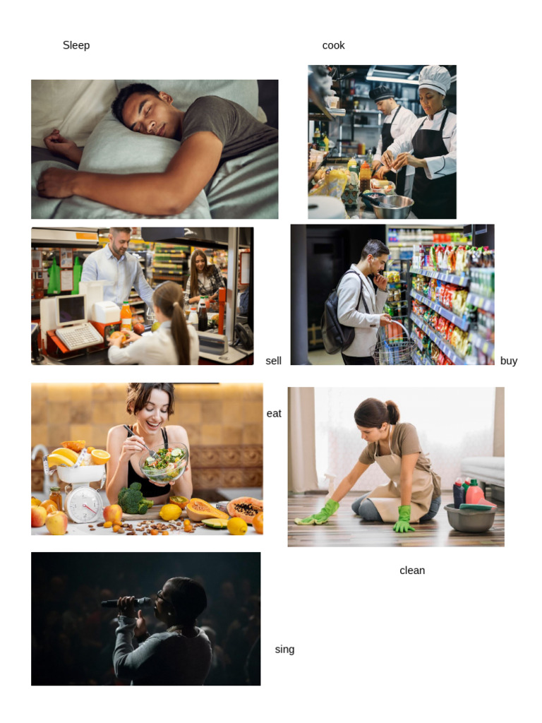 Verbos en Ingles | PDF | Wellness