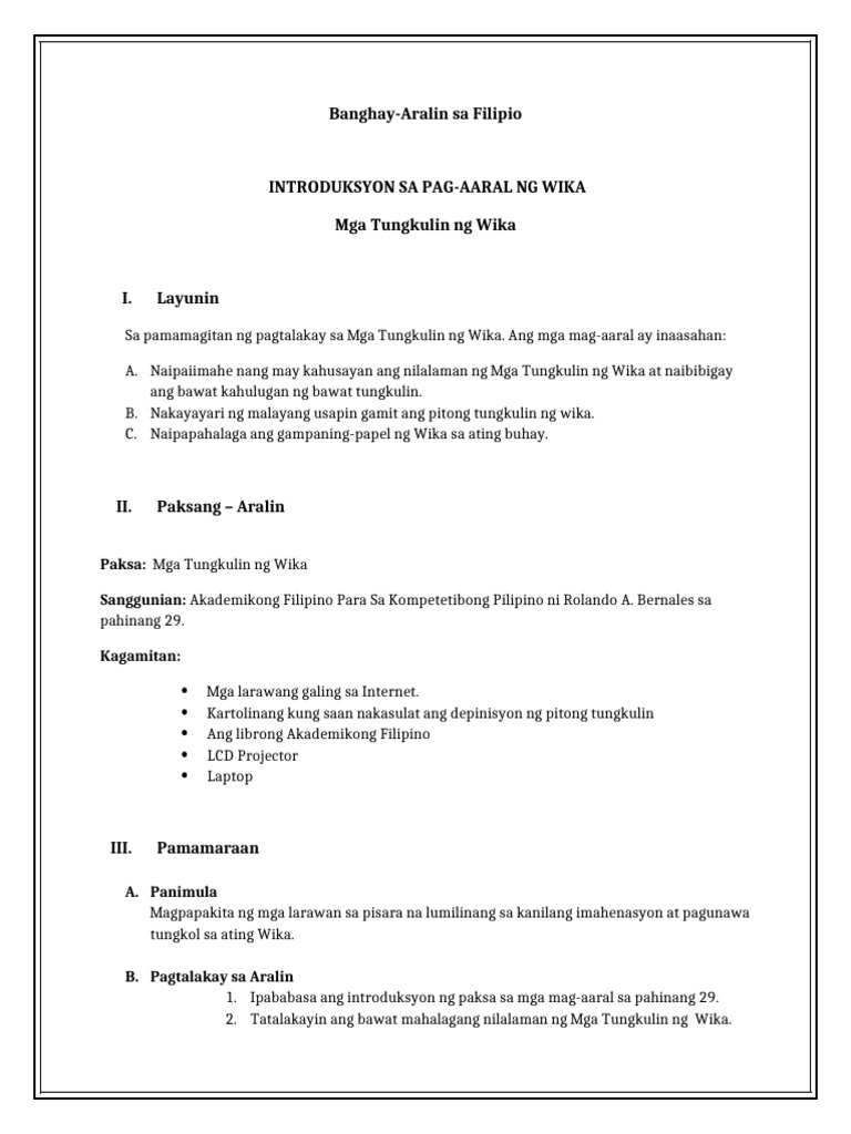 Banghay | PDF