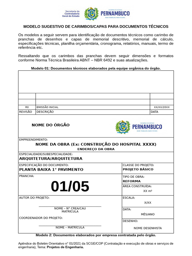 Modelos para Documentos Técnicos | PDF | Águas residuais