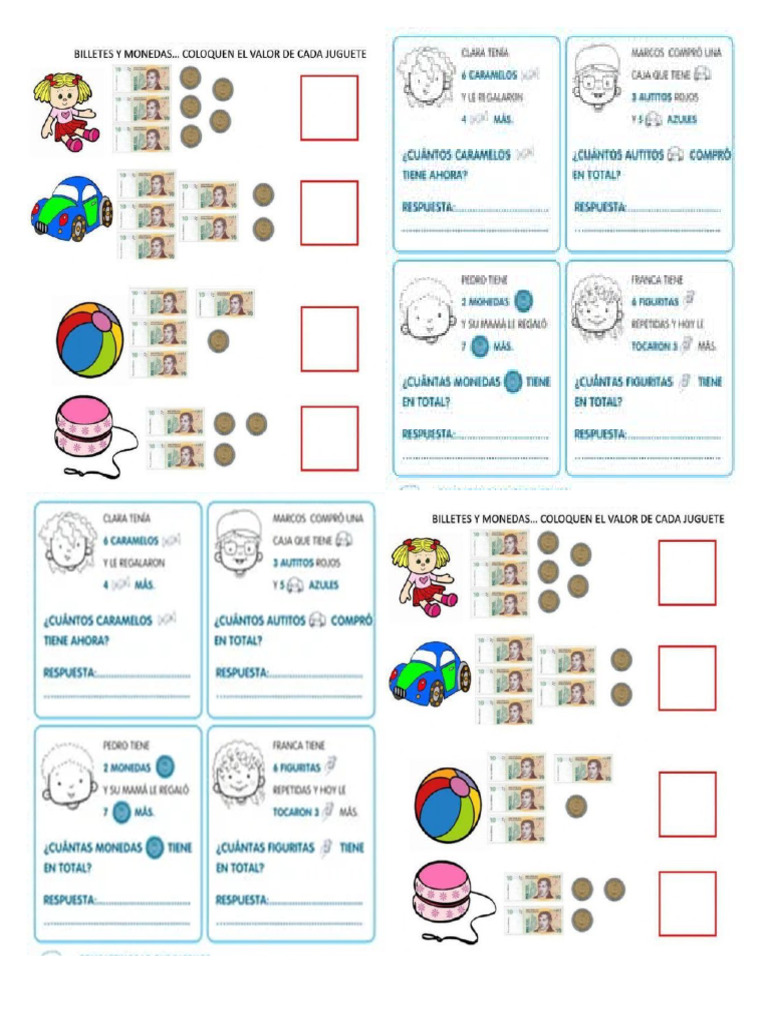 Billetes y Monedas 1b | PDF