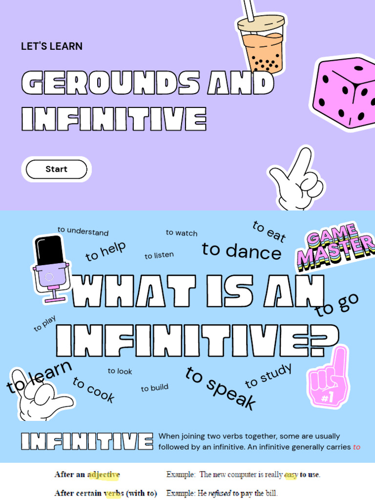 Geround and Infinitive | PDF | Semantic Units | Language Mechanics