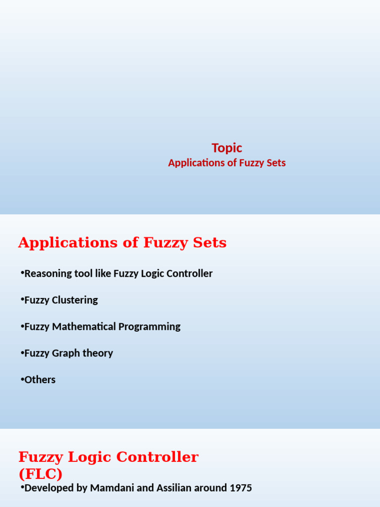 Fuzzy Logic 2 | PDF | Fuzzy Logic | Sensitivity Analysis