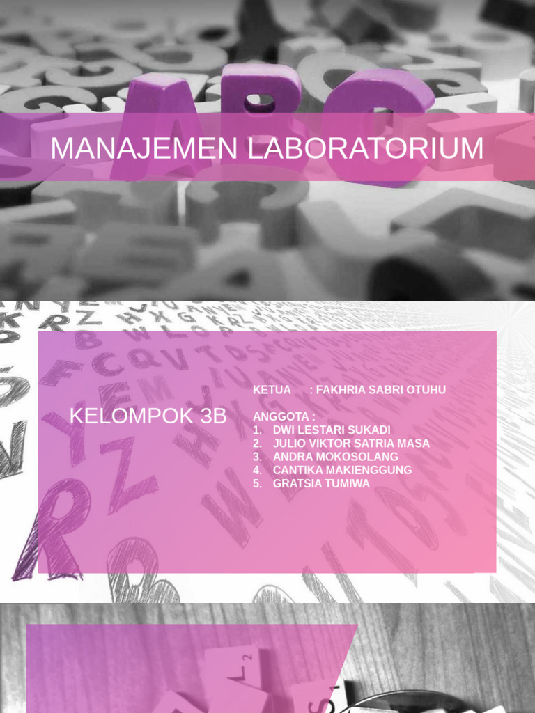 Manajemen Laboratorium - 3B | PDF