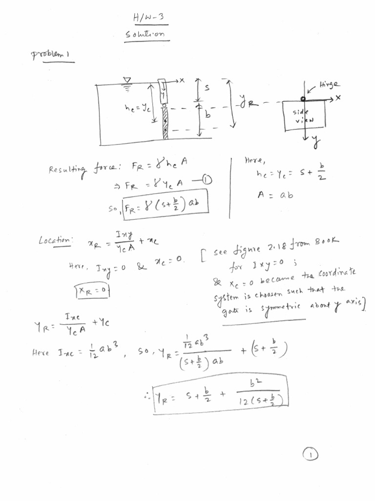 ME314 HW 3 Solution New | PDF
