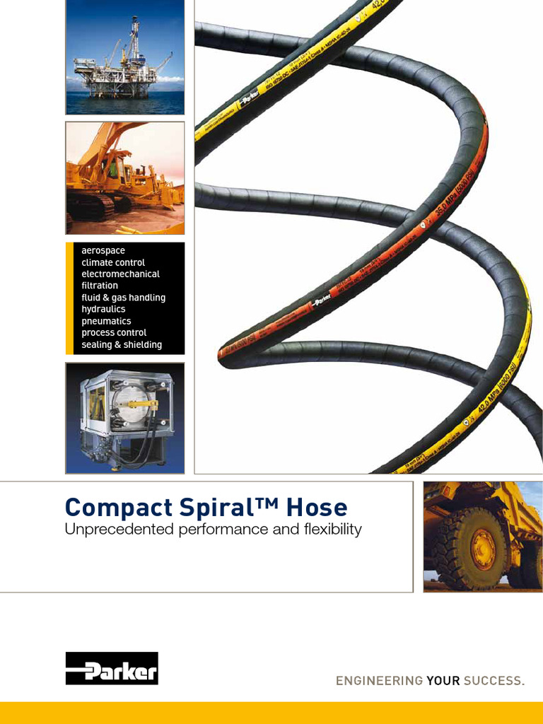 Compact Spiral Parker Handbook | PDF | Hose