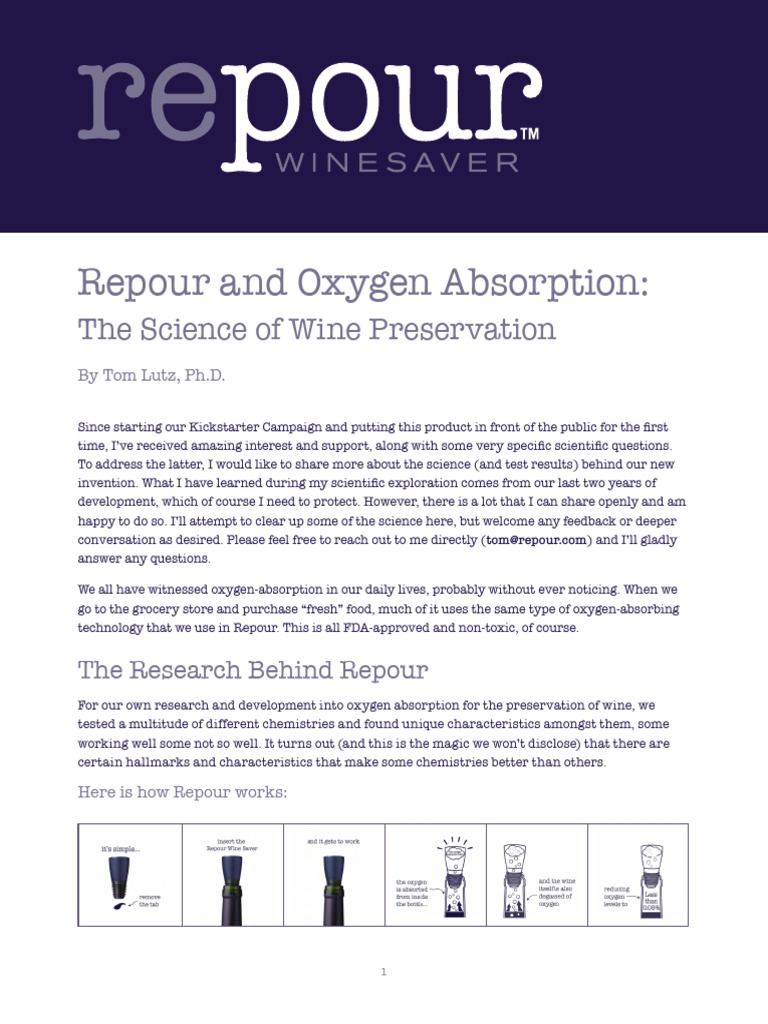 R3 Repour ScienceDocument Digital | PDF | Wine | Gases