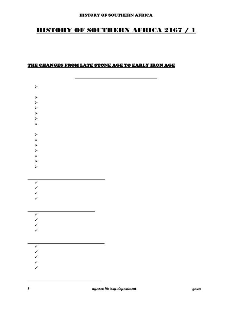 History of Southern Africa 2167 | PDF | Zimbabwe