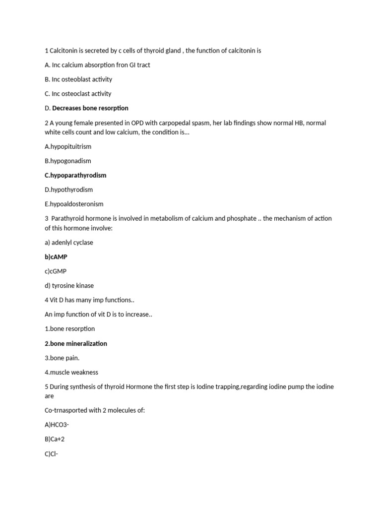 Solved... BlocK F Mcqs Pre Proff 21 | PDF | Menstrual Cycle | Endocrine System