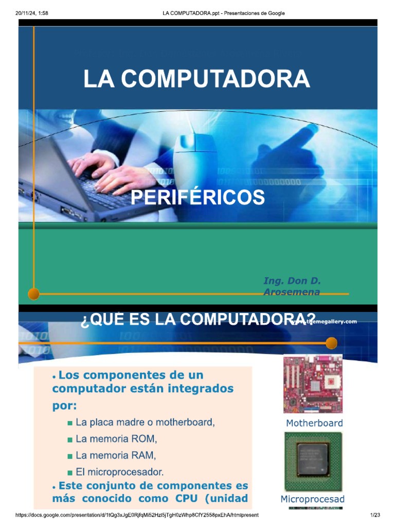 Partes Del PC | PDF