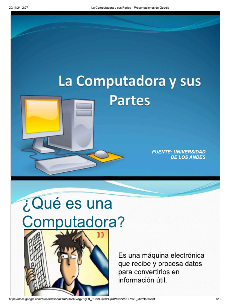 La Computadora | PDF
