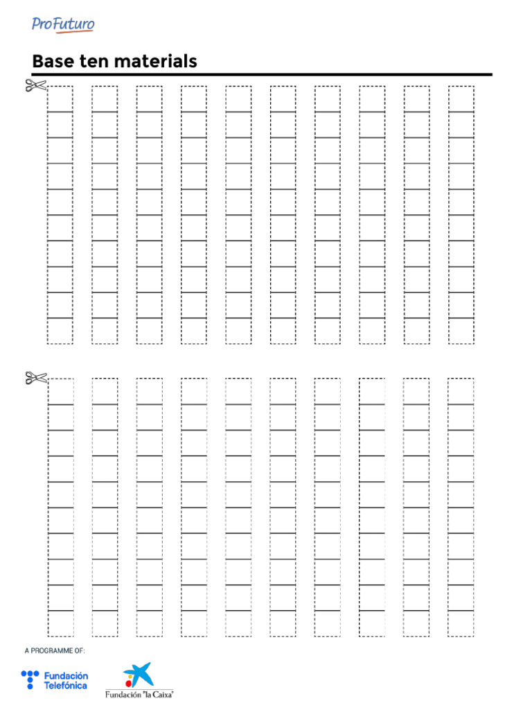 En - en - Base Ten Materials | PDF
