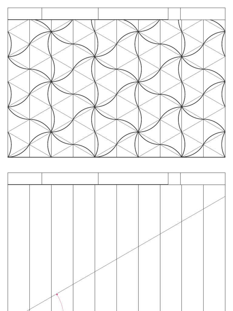 Lamina 04 Trama Isometrica Curva | PDF | Ciencia y matemáticas