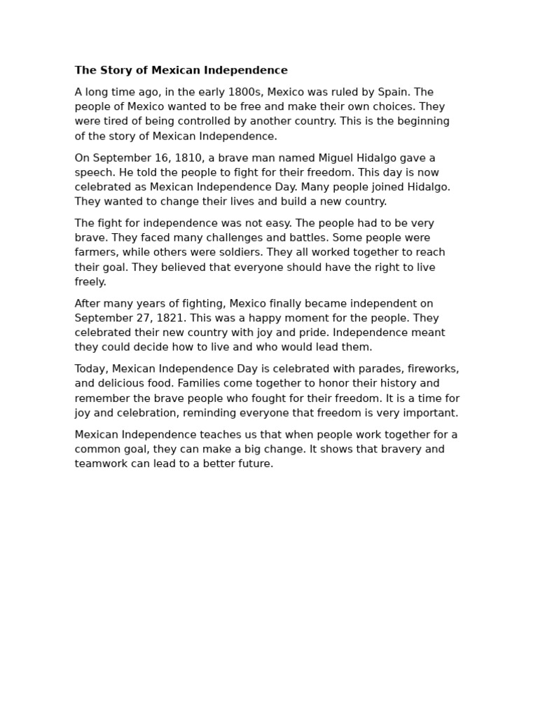 Mexican Independence: A Fight for Freedom | PDF | Travel