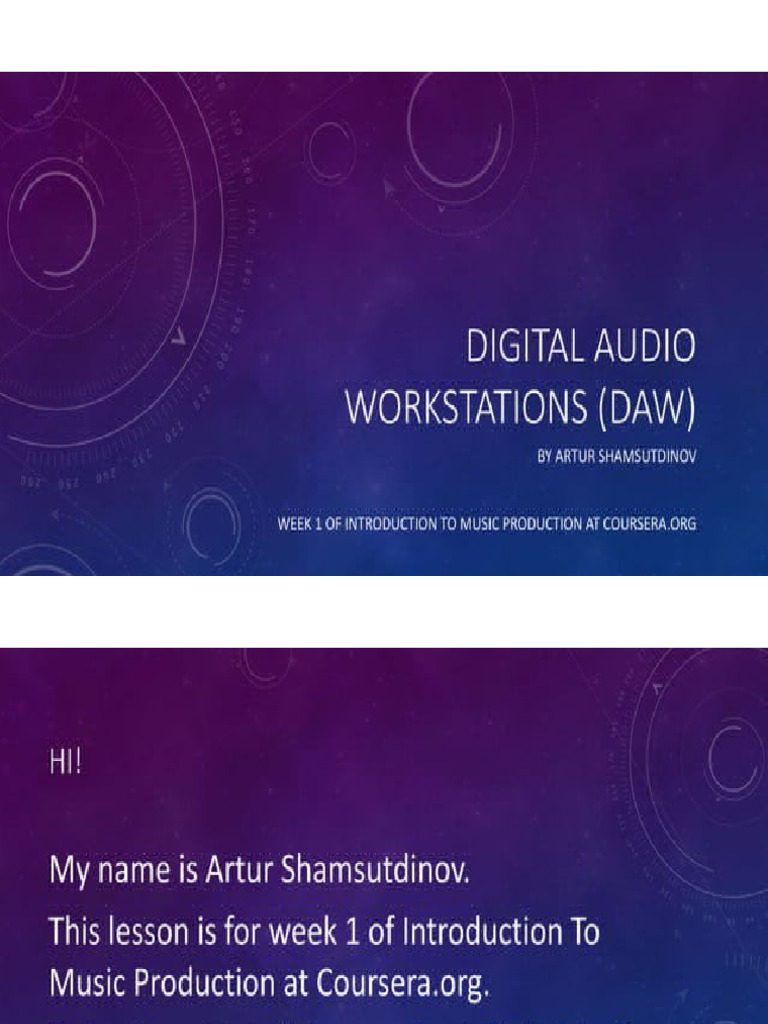 Electric Music Production | PDF