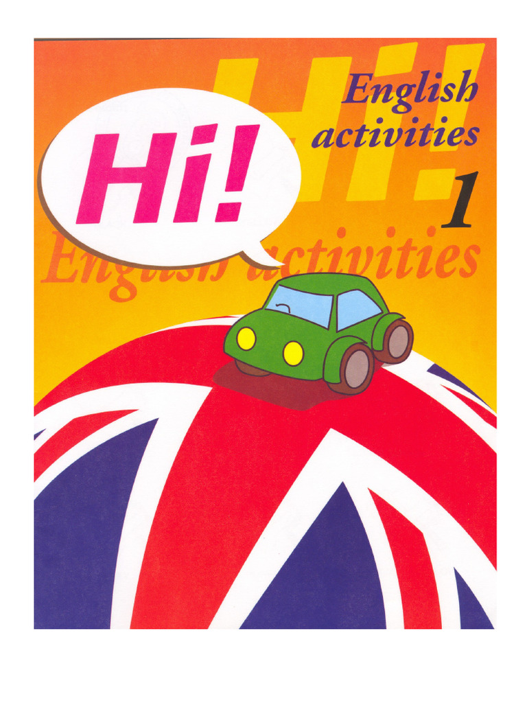 Hi, English Activities 1 | PDF