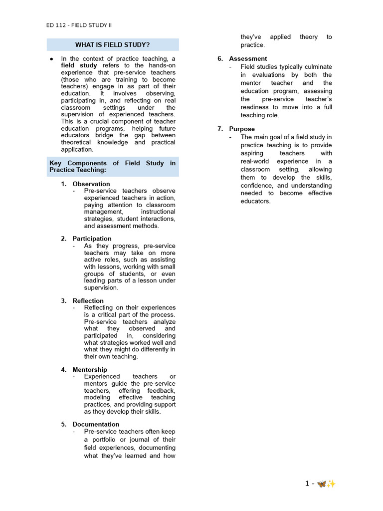 FS 2 Lessons | PDF | Teachers | Mentorship