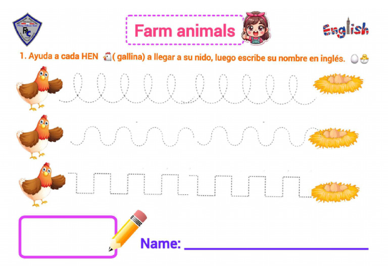 Hen Gallina English | PDF