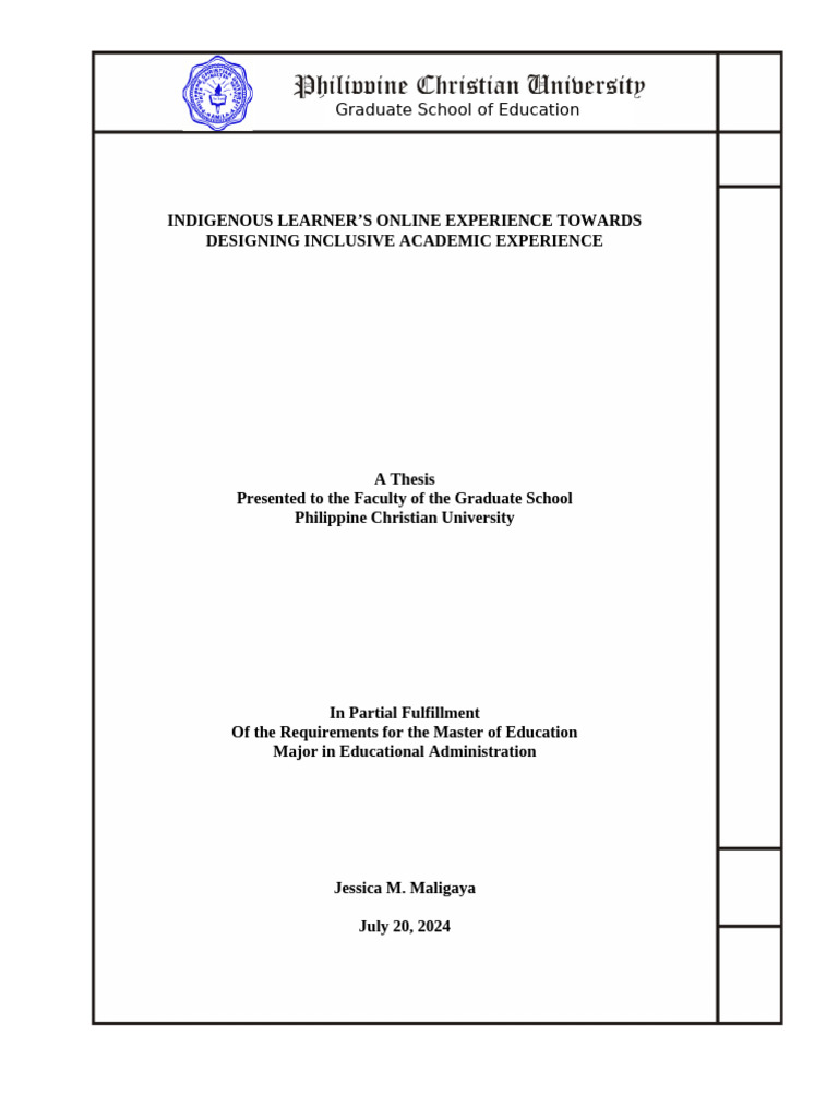 16 Revised Indigenous Learners | PDF