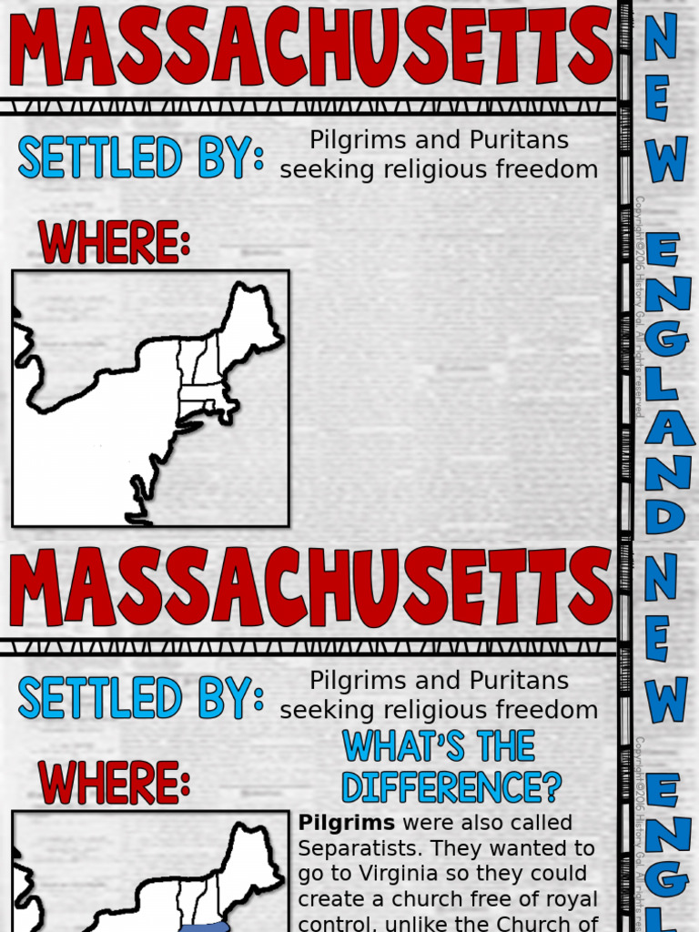Pilgrims and Puritans: Quest for Freedom | PDF | English Emigration ...