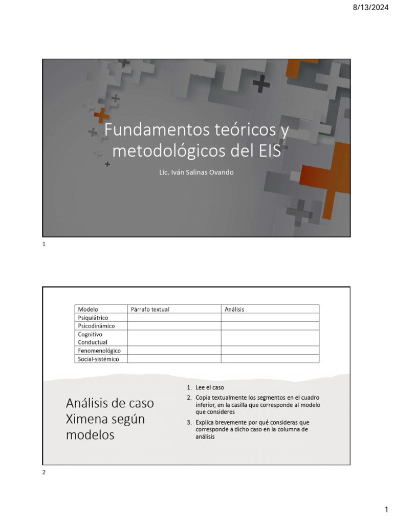 Clase 1 Modulo2 | PDF | Psicoterapia | Sicología