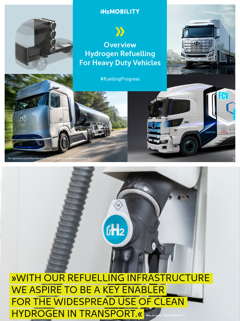 H2 MOBILITY - Overview Hydrogen Refuelling For Heavy Duty Vehicles ...