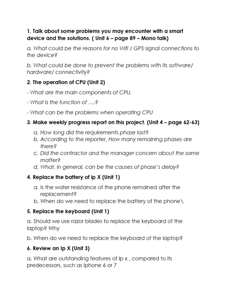 Part 3 Free Talk | PDF
