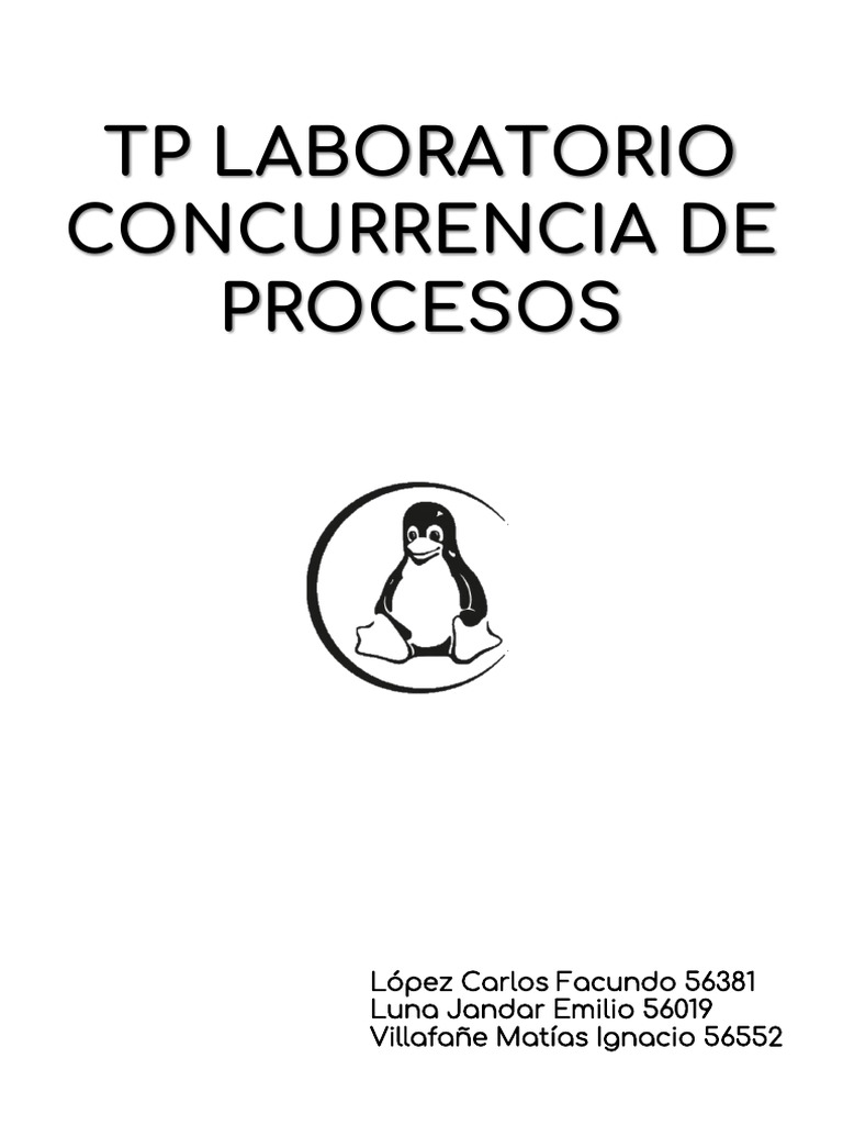 Laboratorio de Concurrencia de Procesos en Linux | PDF | Variable (informática) | Programa de ...