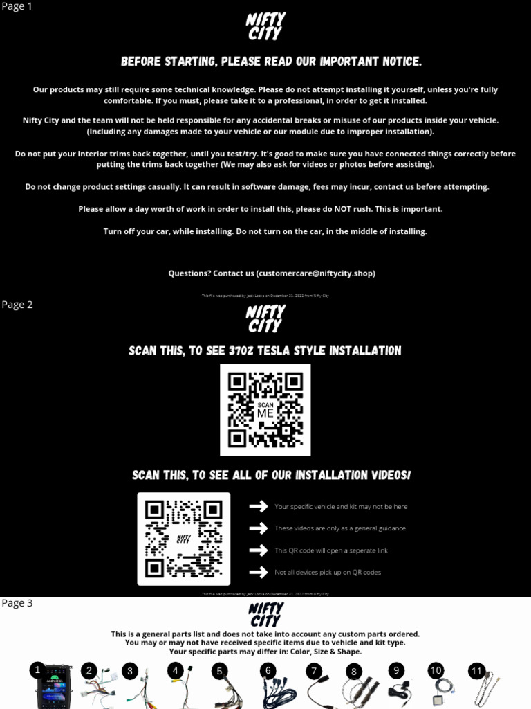 370Z 2009-2021 Tesla-Style (Nifty City) | PDF | Electrical Connector | Usb