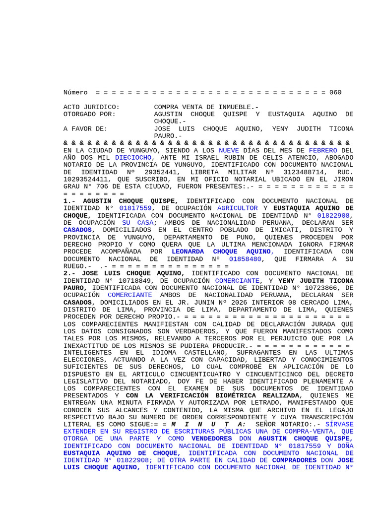 Inaf. Imp. 2-2 | PDF | Documento de identidad | Impuestos