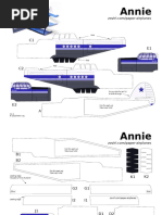 Fold 'N Fly Fast Hawk Paper Airplane | PDF | Airplane | Transport