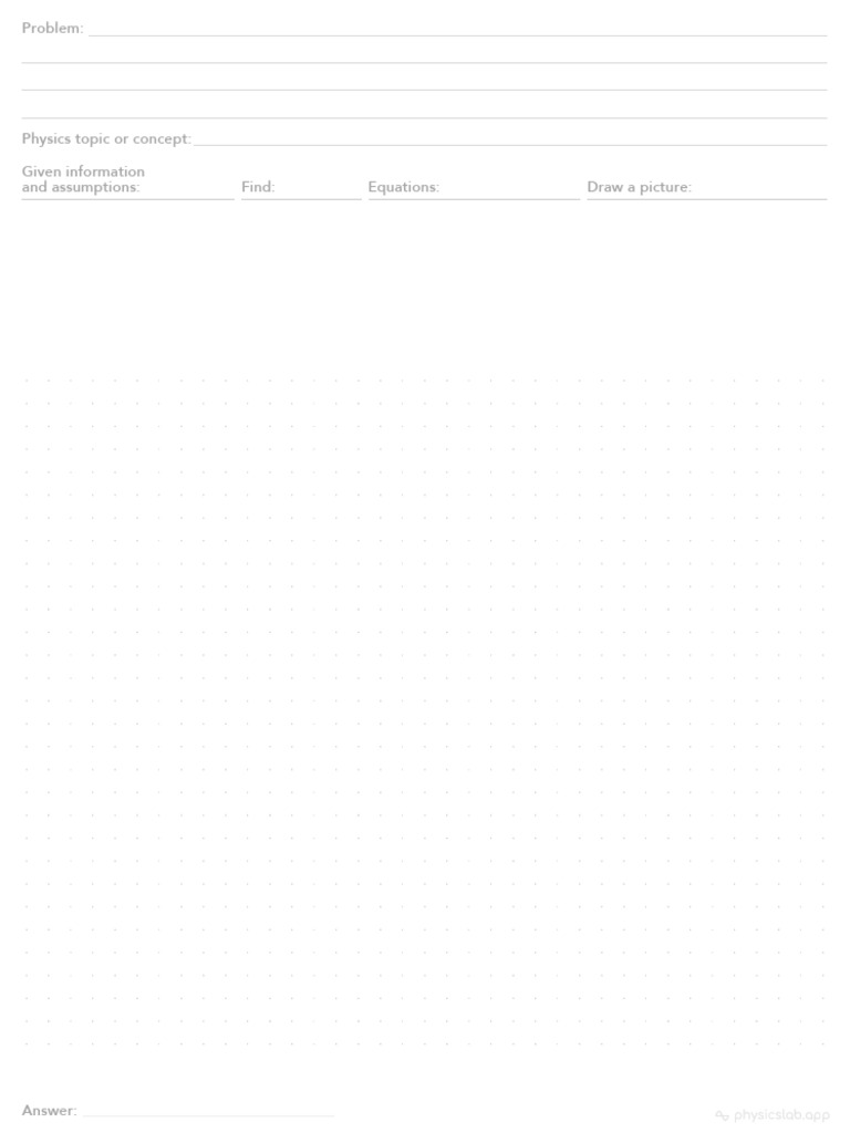 Problem-Solving Worksheet - Dots | PDF